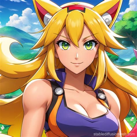 Pokemon Serena Futanari Prompts Stable Diffusion Online