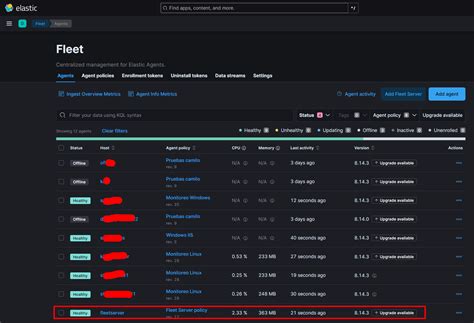 Upgrade Fleet Server Elastic Agent Discuss The Elastic Stack