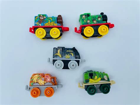 Thomas And Friends Minis Complete Monkey Series Set Of 5 W Gator Flynn