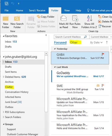 13 Outlook Productivity And Organization Tips By John Gruber Better