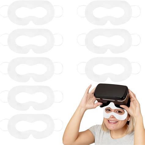 Yoposeo Vr Face Cover Disposable Hygiene Sweat Guard Vr