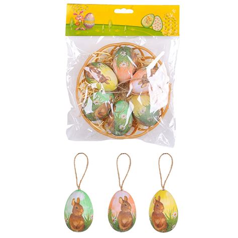 Easter Egg Tree Ornaments 6pcs Mini Vintage Easter Egg Tree Ornaments Decor For For Home Wall