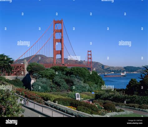 America Barge Boat Bridge California Francisco Gate Golden