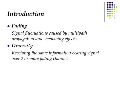 Ppt Spatial Diversity And Multiuser Diversity In Wireless