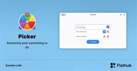 Picker Uygulamasını Linuxta Kur Flathub