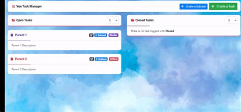 GitHub Mustafacagri Vue Task Manager This Project Contains Most Of Vue Js Features