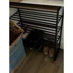 Free Shipping Better Homes And Gardens Jace 5 Tier Shoe Rack Metal Steel Holds Up To 15 Pairs