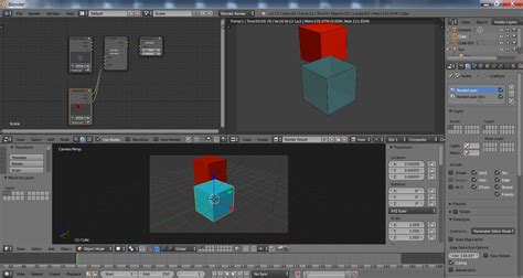 Blender And A Compositing Render Layers Z Combine Node Error Compositing And Post