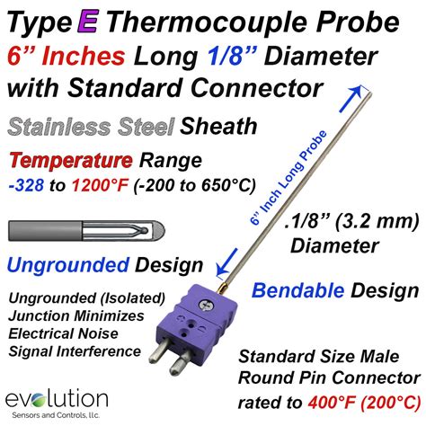 Type E Thermocouple