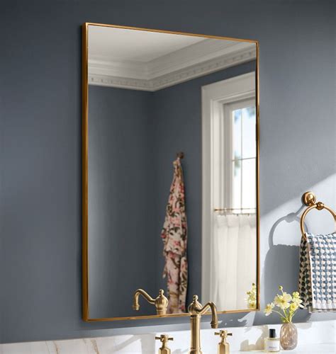 Thin Metal Frame Mirror Rejuvenation