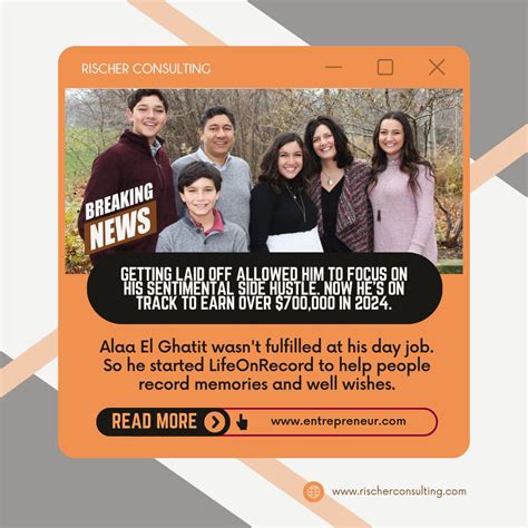 Rischer Consulting On Linkedin Rischerconsulting Entrepreneurialjourney Sidehustlesuccess