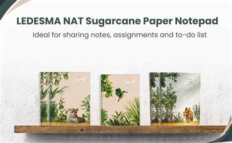 Ledesma Nat Spiral Lined Notepad With Perforated Edges 8