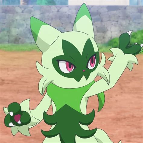 Pokemon Horizons Icon Floragato Pokemon Fofo Pokémon Desenho