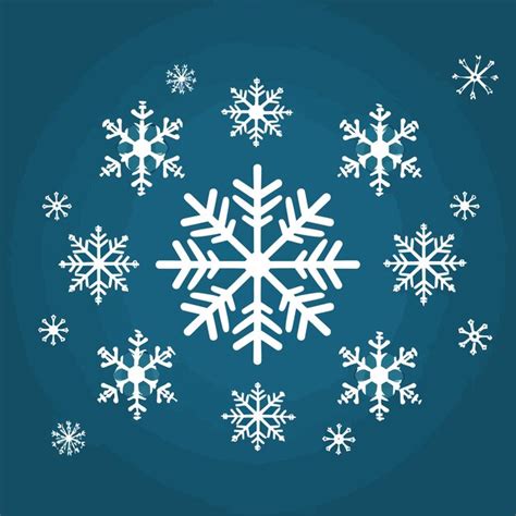 Premium Vector Snowflake Icon