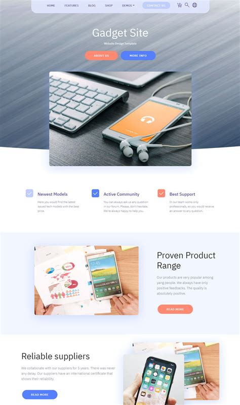 Bootstrap Templates And Other Website Templates OMG