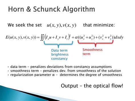 Ppt Optical Flow Powerpoint Presentation Free Download Id1966847