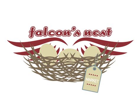Falcons Nest Logo Flat Foothills Montessori School Pto Growing Our
