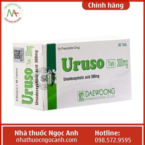 Thuốc Uruso Tab 300mg Là Thuốc Gì Mua ở đâu Giá Bao Nhiêu