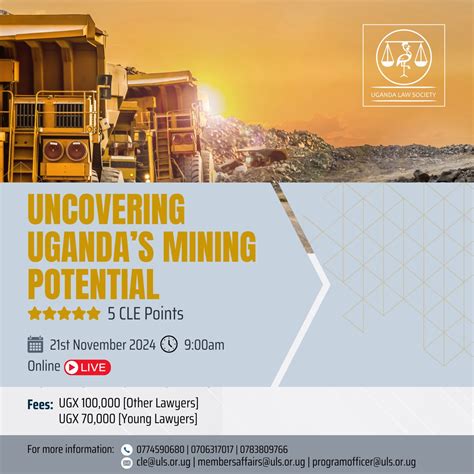 Uncovering Ugandas Mining Potential Uganda Law Society