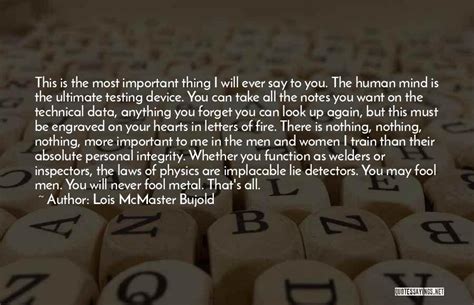 Top 5 Quotes And Sayings About Data Integrity