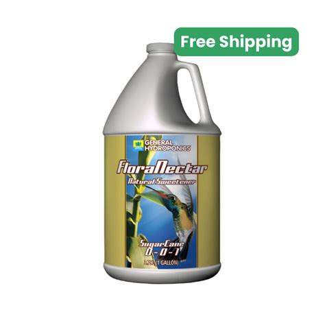 General Hydroponics Floranectar Sugar Cane Flavor Enhancer For Sweet