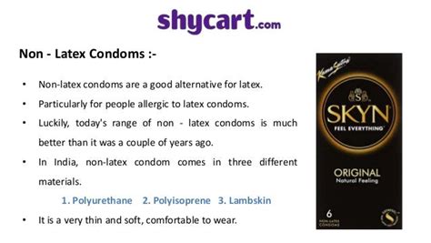 Non Latex Vs Latex Condoms