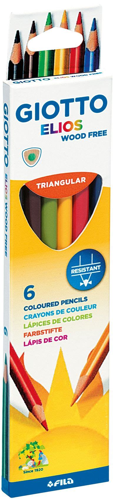 Giotto Elios Tri Wood Free Pencils Jasco Pty Ltd Art And Craft