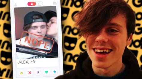 Signing My Favourite YouTuber Up To A Men S Only Dating Site YouTube