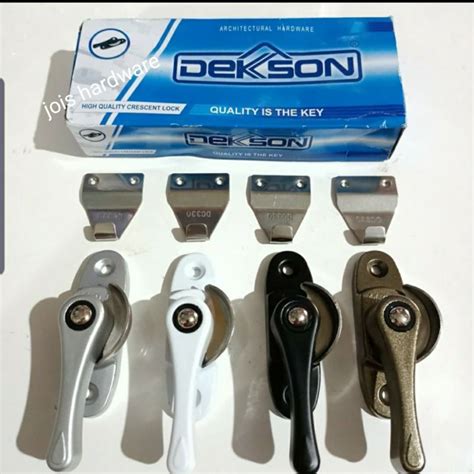 Jual Rambuncis Kunci Jendela Aluminium Dekson Cl 330 Na Cresent Lock Dekson Kunci Jendela