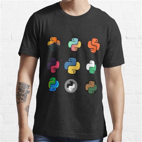 Python Assorted Coding Language Logos Pack T Shirt For Sale By