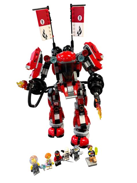 LEGO Vuur Mecha BRICKR