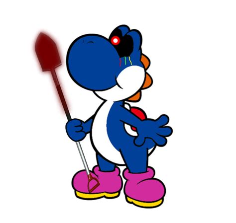 Blue Yoshi Png By Mistercraigboi On Deviantart