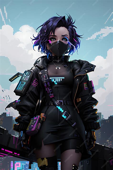 Premium Photo Sexy And Cyberpunk Girl Premium Photo Sexy And Cyberpunk Girl