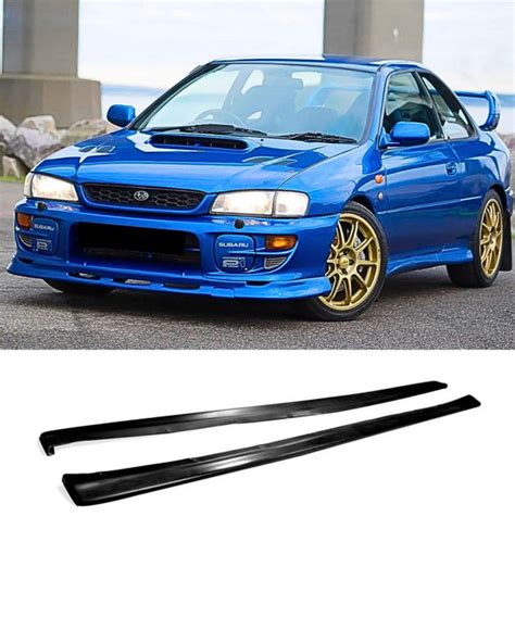 Subaru Impreza Wrx Sti Gc8 Side Skirt Extensions 97 00 Elite Garage