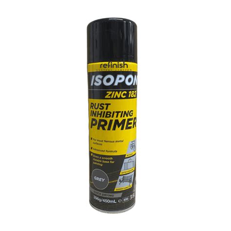 Upol Zinc 182 Rust Inhibiting Primer Aerosol Refinish Systems Ltd