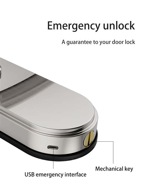 Vault Smart Biometric Fingerprint Passcode Door Lock Smart Living And Technology