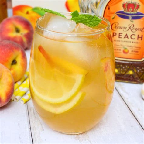 19 Easy Crown Peach Drinks To Try Today Dinners Done Quick