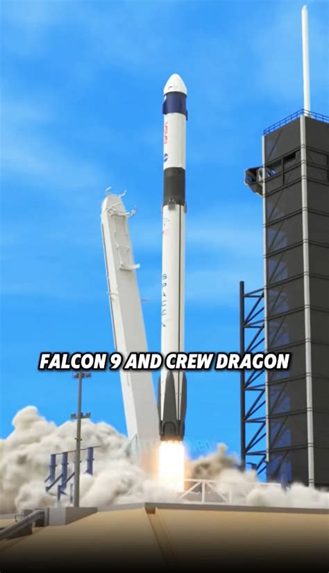 Launching Of The Crew Dragon Rocket
