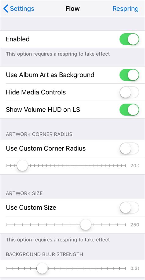 Flow A Modernized Cover Flow Ui For Your Jailbroken Handset