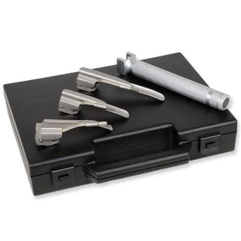 Set Laringo Pediatrico 3 Lame Miller 0 1 Mcintosh 0 1 Pz