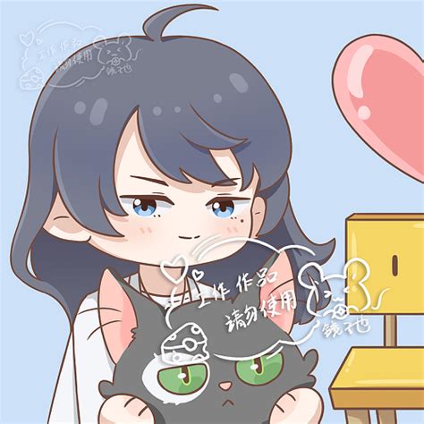 《玲芽之旅》q版同人头像镜子也 站酷zcool