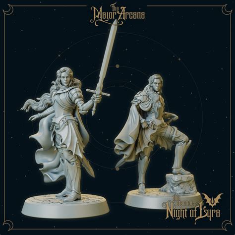 3d Printable The Sisters Vampire Knight By The Major Arcana