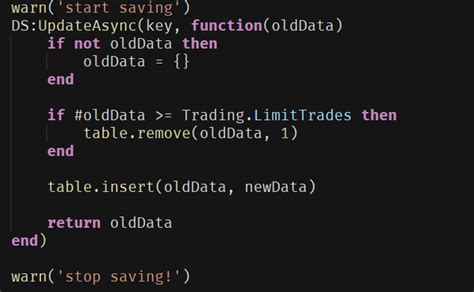 UpdateAsync Inf Yield Scripting Support Developer Forum Roblox