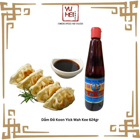 Large Bottle Koon Yick Wah Kee Red Vinegar 624gr Chinese Vinegar