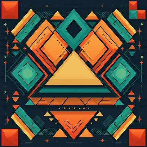 Premium Photo Simple Background With Geometric Elements