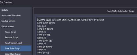 retroarch core to allow save states in mame games troubleshooting