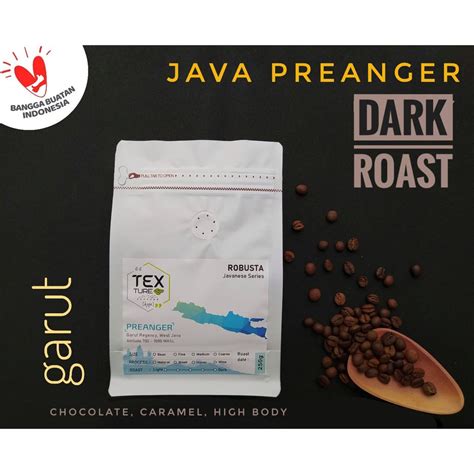 Jual Kopi Robusta Java Preanger Garut Dark 500 Gr Shopee Indonesia