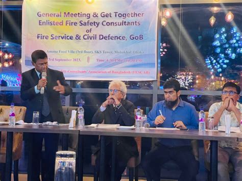 Sami Md Samiul Islam Chowdhury On Linkedin General Meeting And Get Together Of Fire Safety