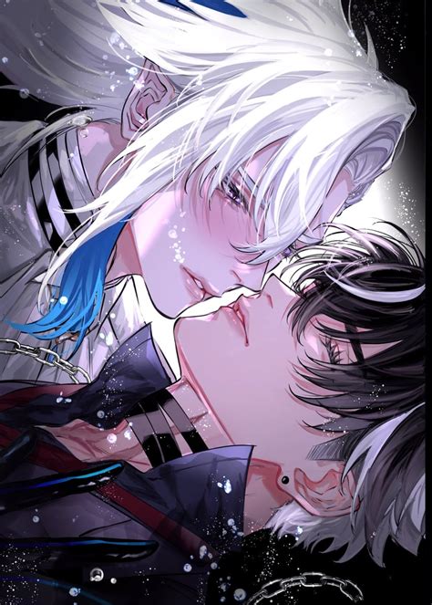 Neuvillette And Wriothesley Genshin Impact Drawn By Coeuram Danbooru