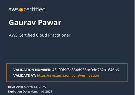 Aws Cloudcomputing Certification Awscertified Continuouslearning Gaurav Pawar